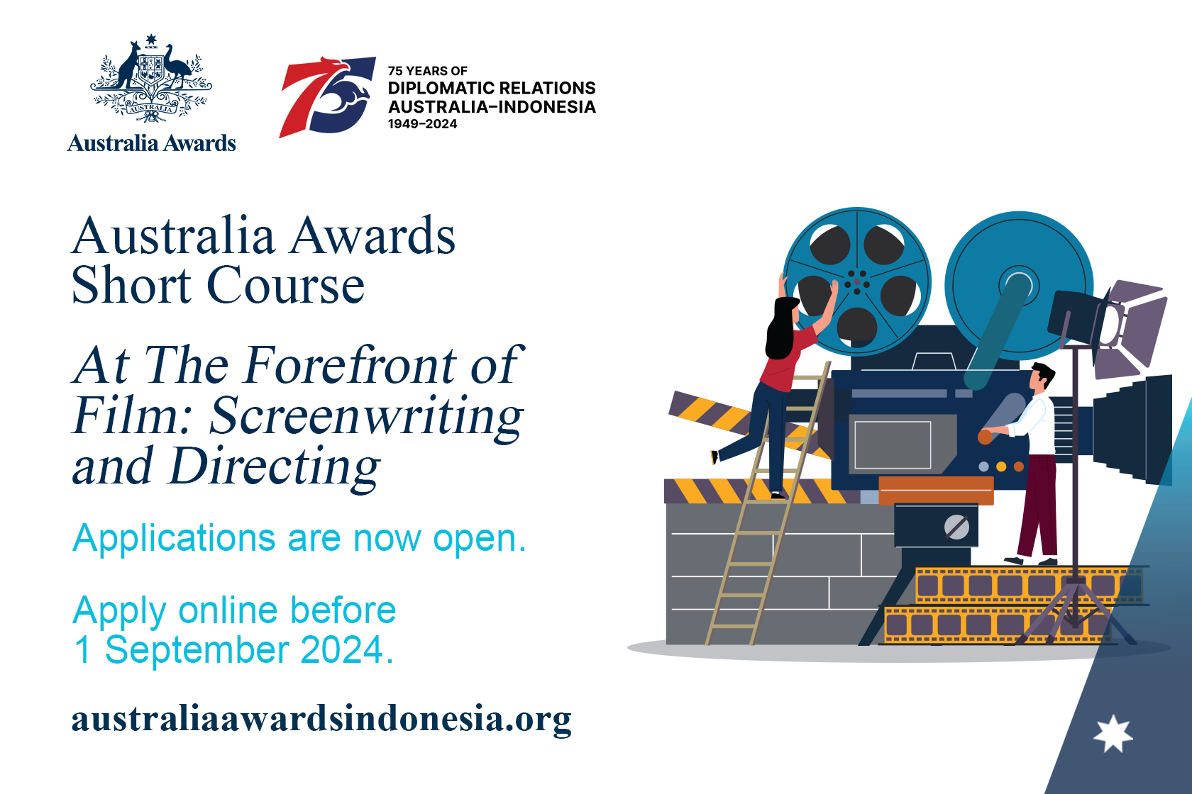 Apply Now for an Australia Awards Short Course At the Forefront of Film ...