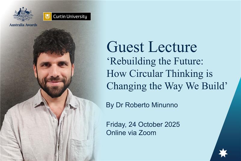 Join Our Lecture on ‘Rebuilding the Future: How Circular Thinking is ...